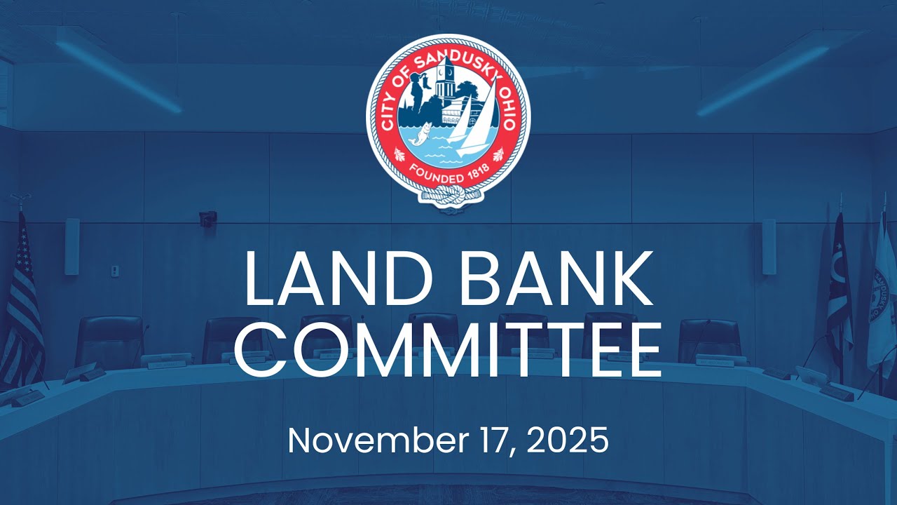 Land Bank Committee Meeting - November 17, 2025 - YouTube