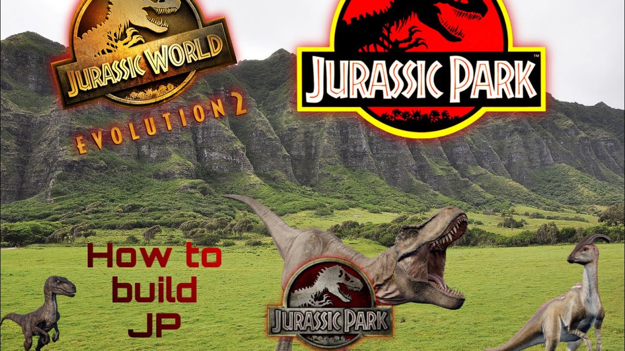 How to build Jurassic Park in JWE 2! (And tour) - YouTube