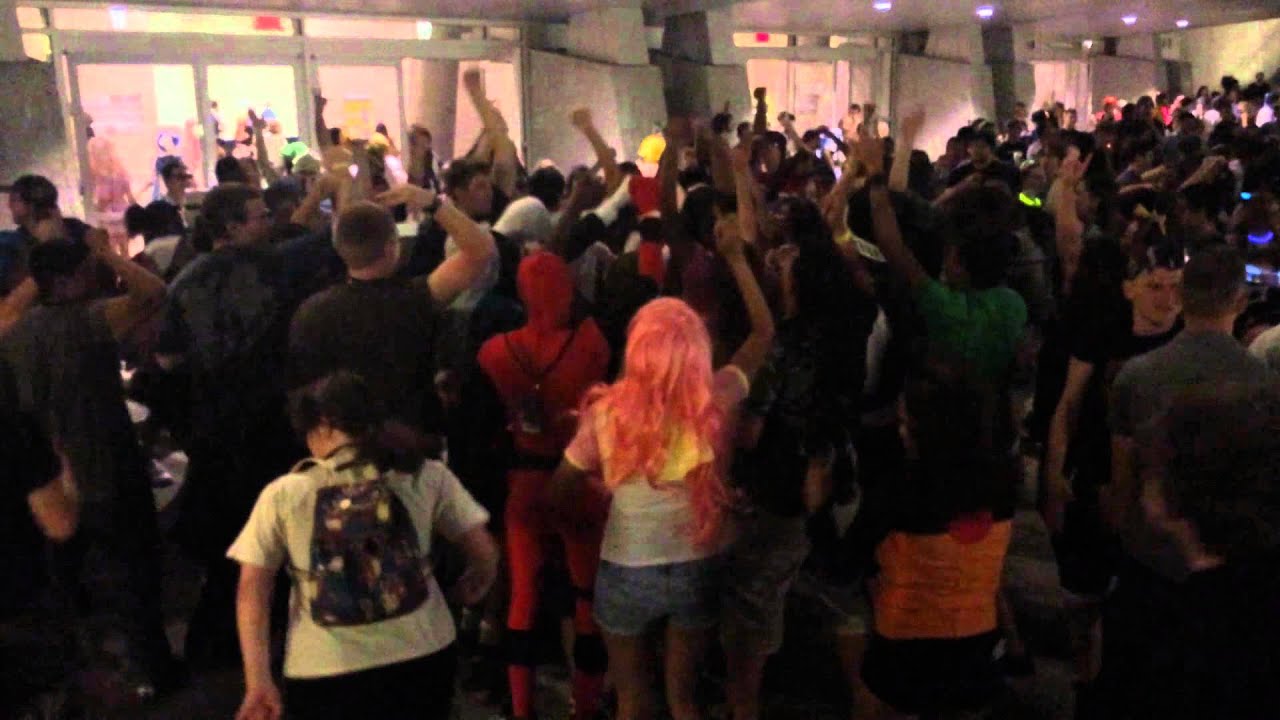 Animazement 2014 - Saturday Night Outside Rave - YouTube