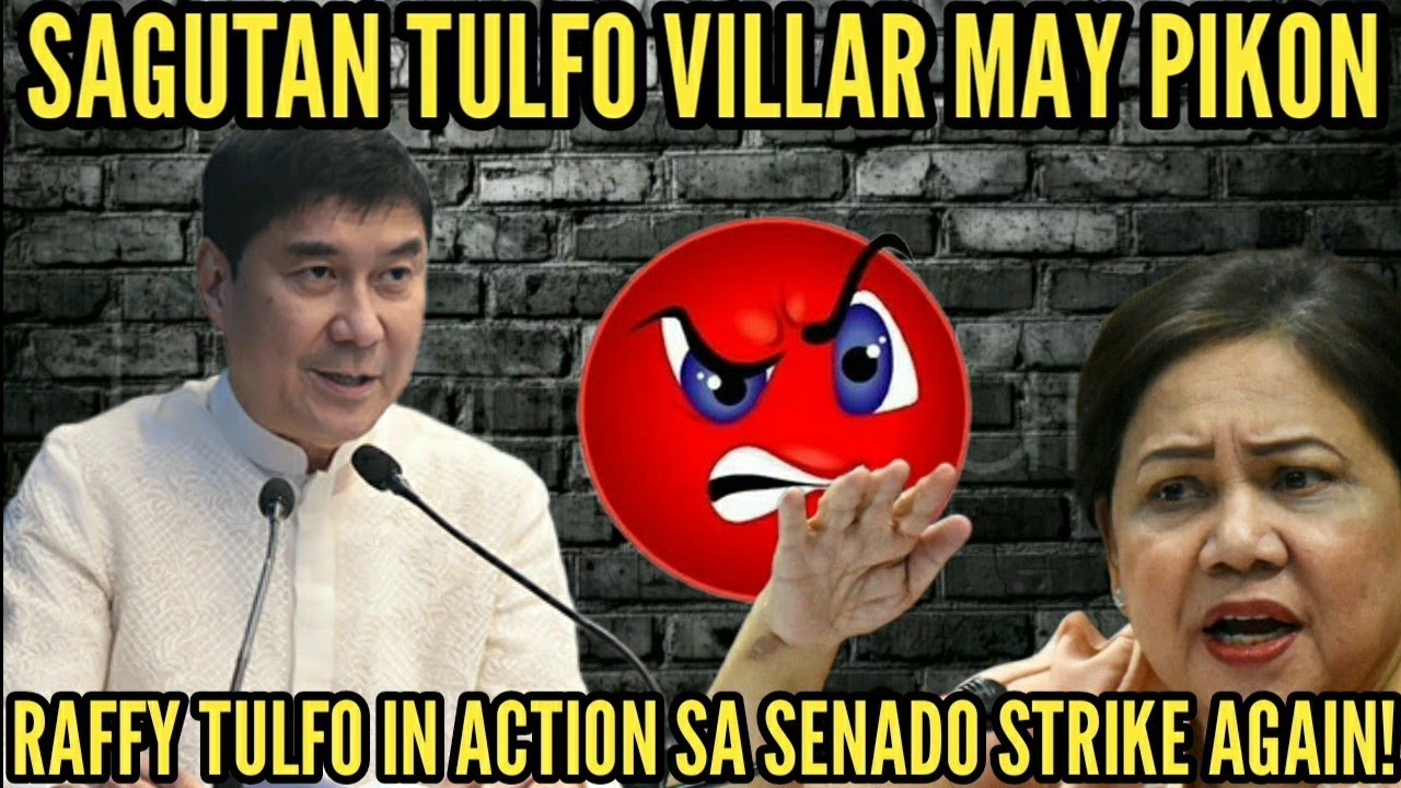 RAFFY TULFO IN ACTION SA SENADO STRIKE AGAIN! || CYNTHIA VILLAR AT ...