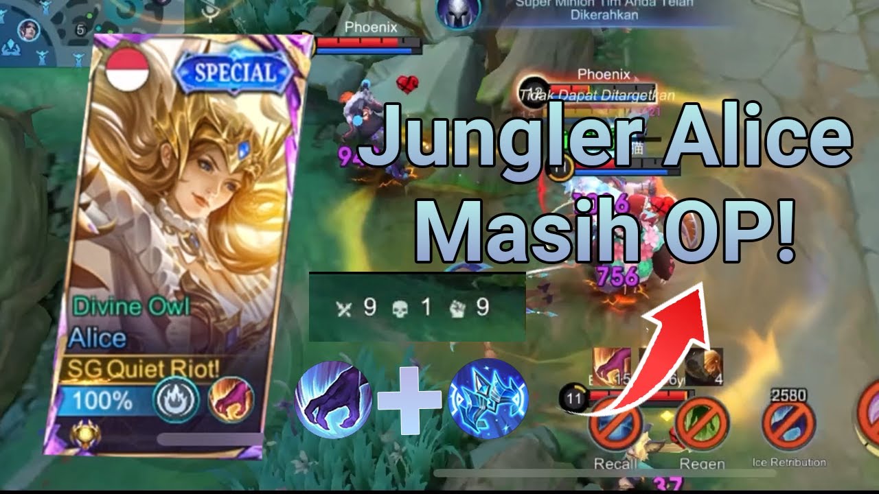 ALICE HERO TERLUPAKAN, TERNYATA MASIH OP! Build 2025 | Mobile Legends ...