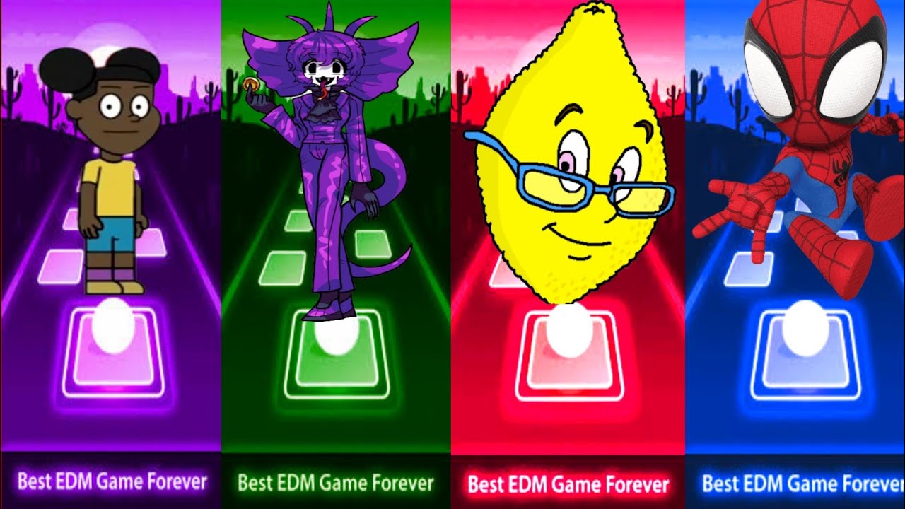 Amanda The Adventurer GameToons🆚SILENT STEVE Garten 🆚Ms.LemonS Dance 🆚 ...
