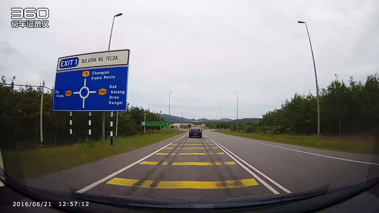 Roundabout Chuping Kilang Gula Kangar to Interchange of Jalan Changlun ...