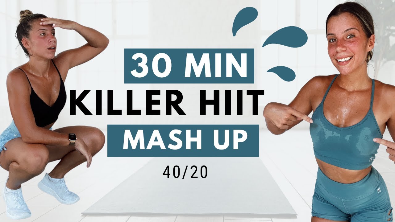 30 MIN WORKOUT ( NO REPEAT ) ! Get fit at home with this calorie killer ...