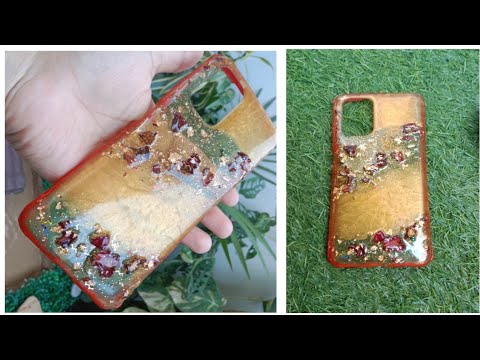 How to Make Resin Phone Cover | Resin Mobile Cover | Diy Resin Epoxy ...