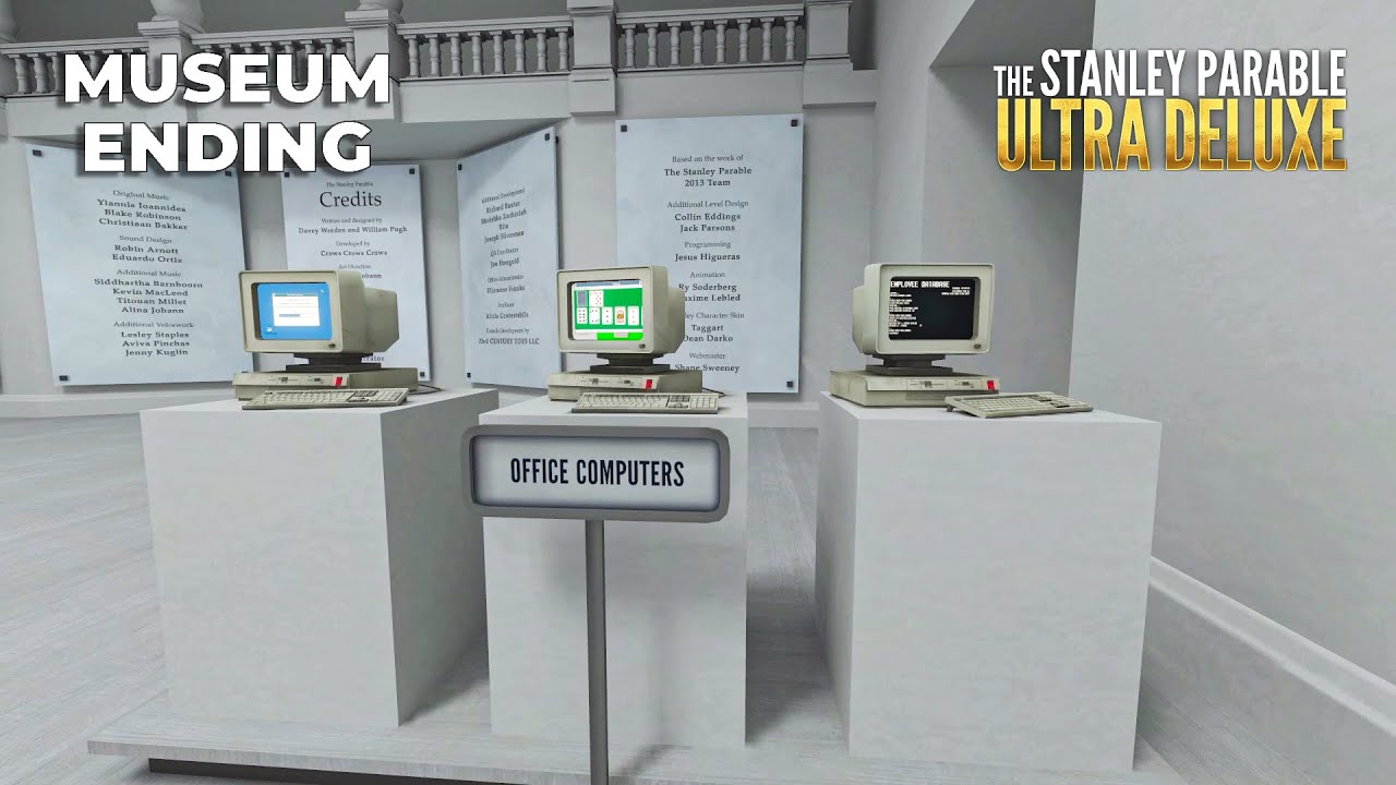 The Stanley Parable: Ultra Deluxe | Museum Ending - YouTube
