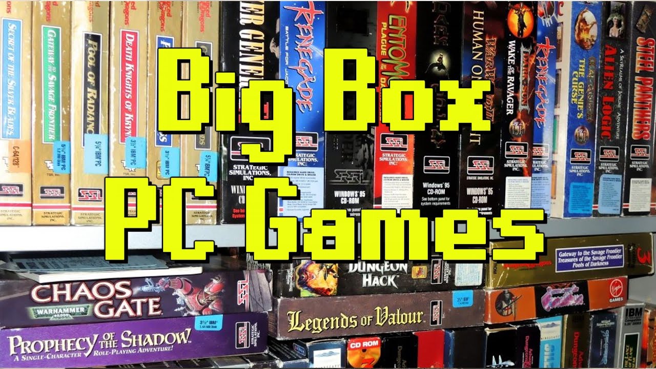 Let's Talk Big Box PC Games | Why Did They Exist & Where Did They Go ...