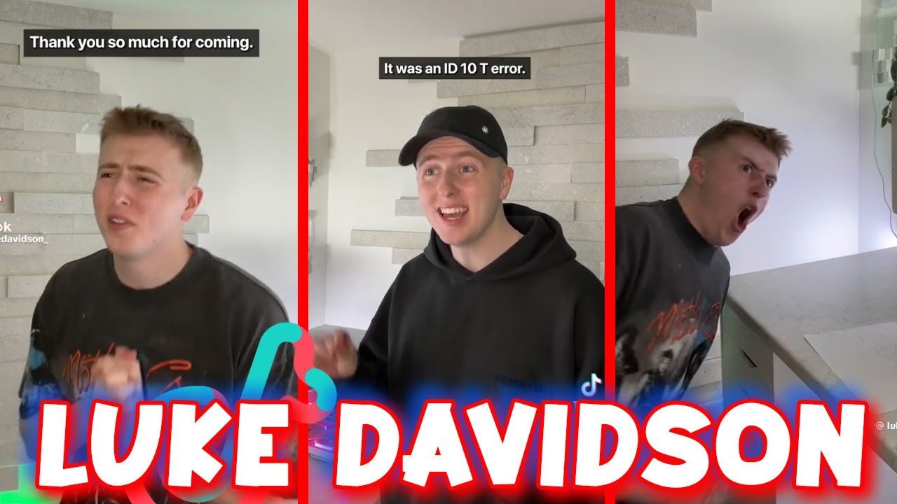 Luke Davidson - Friends gets his computer fixed - YouTube