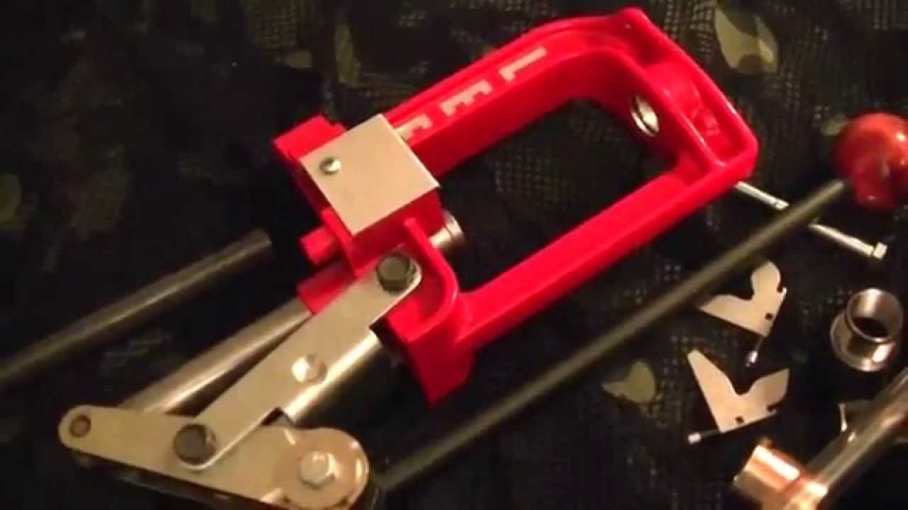 Lee's single stage presses. - YouTube