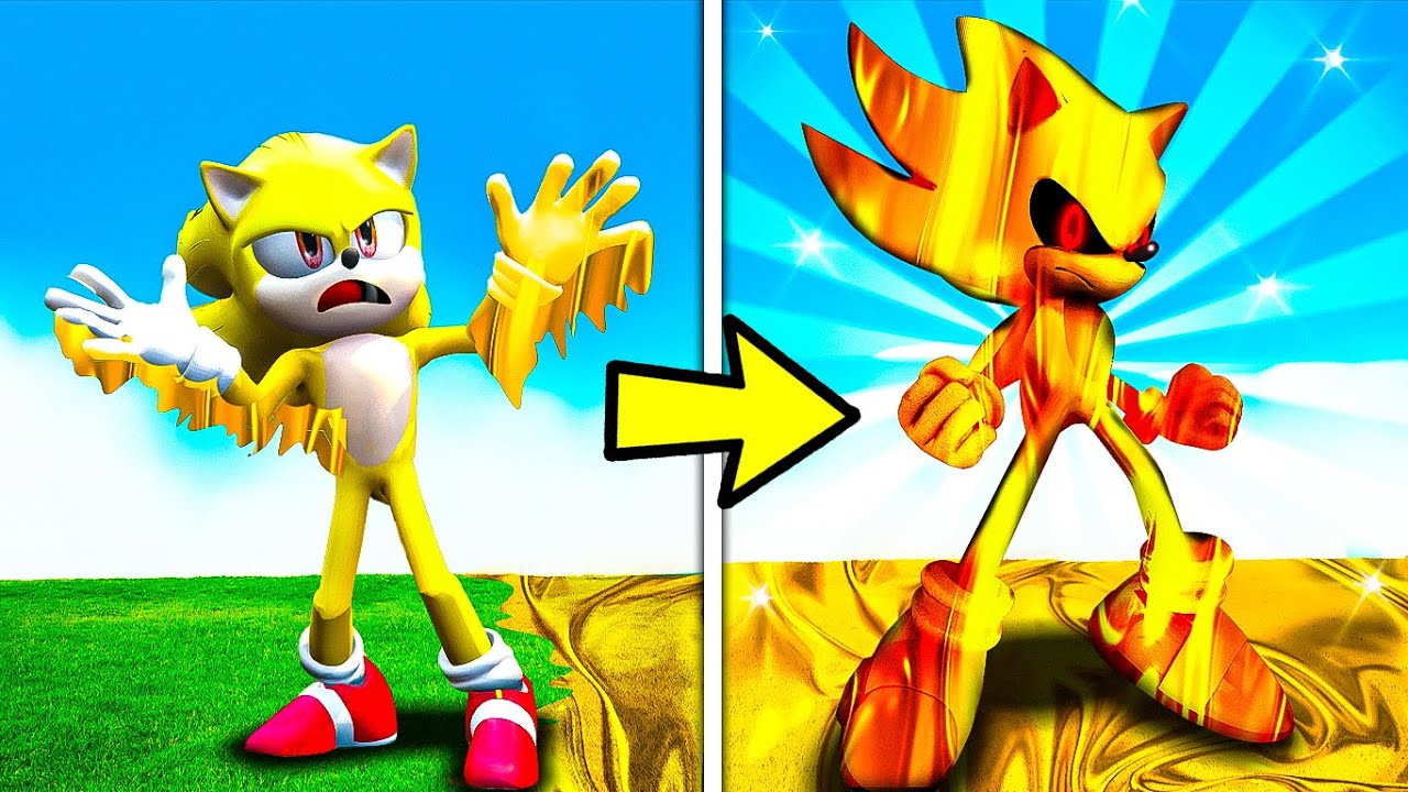 EVOLUINDO O SUPER SONIC para O SUPER SONIC DE OURO 24K no GTA 5 ...