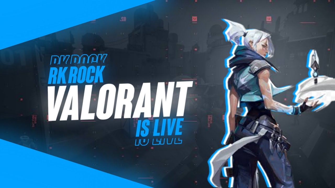 VALORANT LIVE | RANK UP | WITH RK ROCK #4 - YouTube