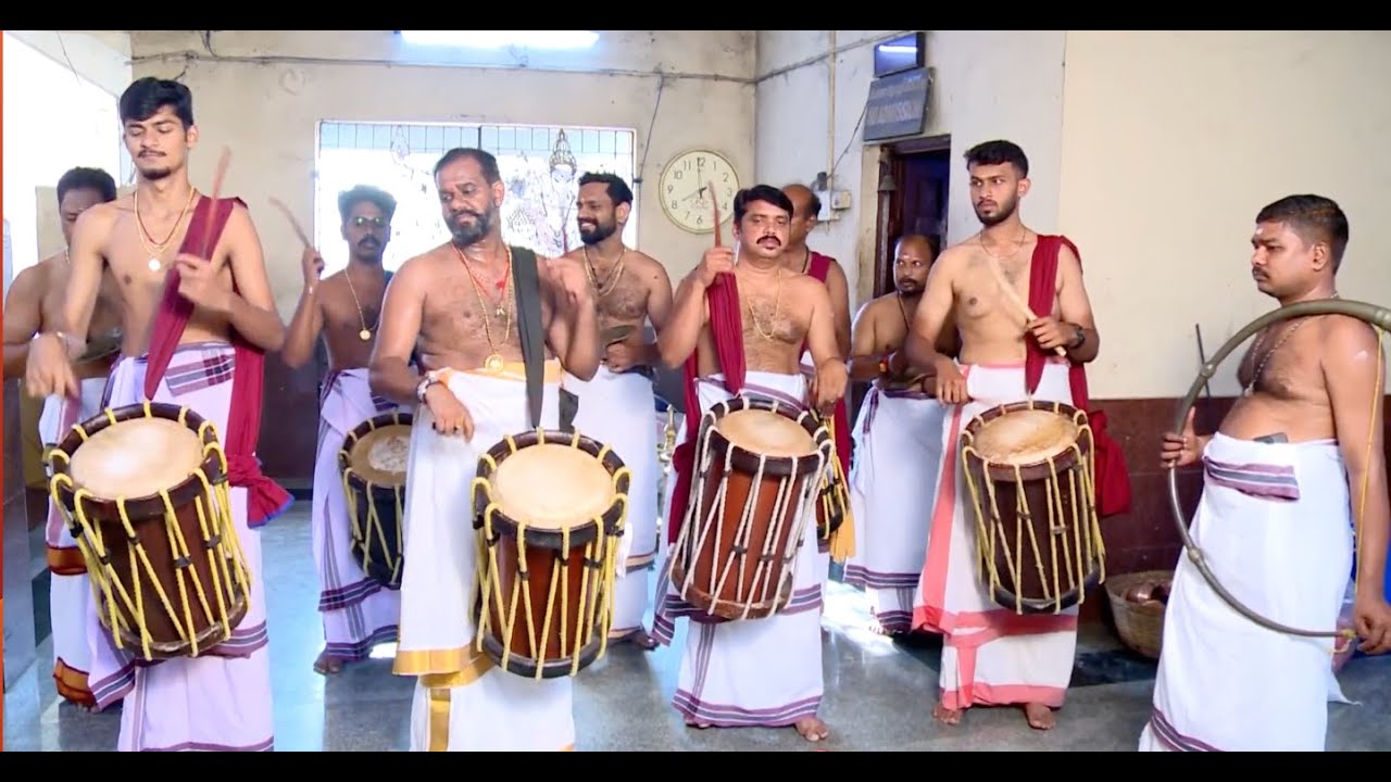 Chenda Melam @ Madipakkam Sri Ayyappan Temple on Panguni Uthiram Day ...