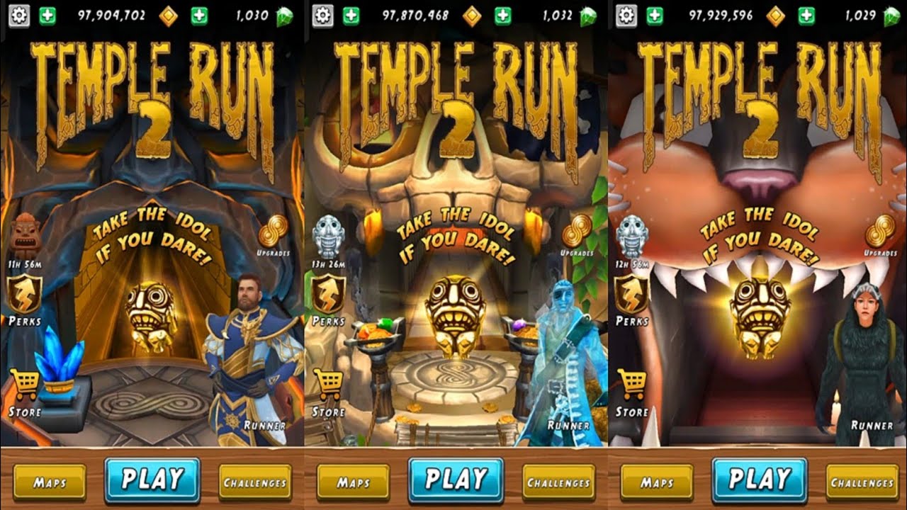 Temple Run 2 Top Paid Maps Gameplay - YouTube
