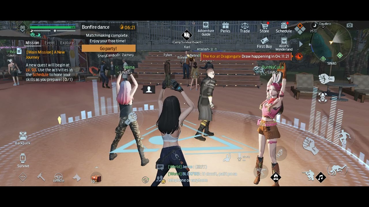 UNDAWN bonfire party . - YouTube