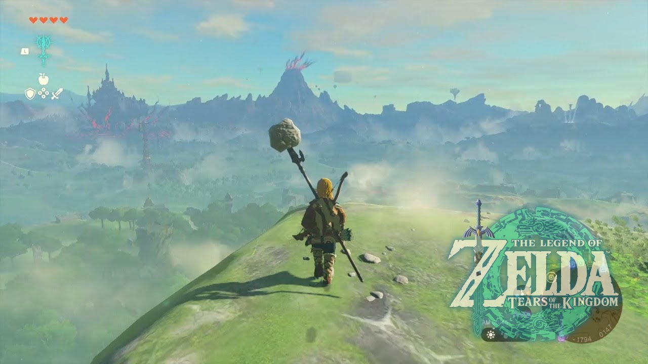 Tears of the Kingdom but with the opening cutscene from BotW - YouTube