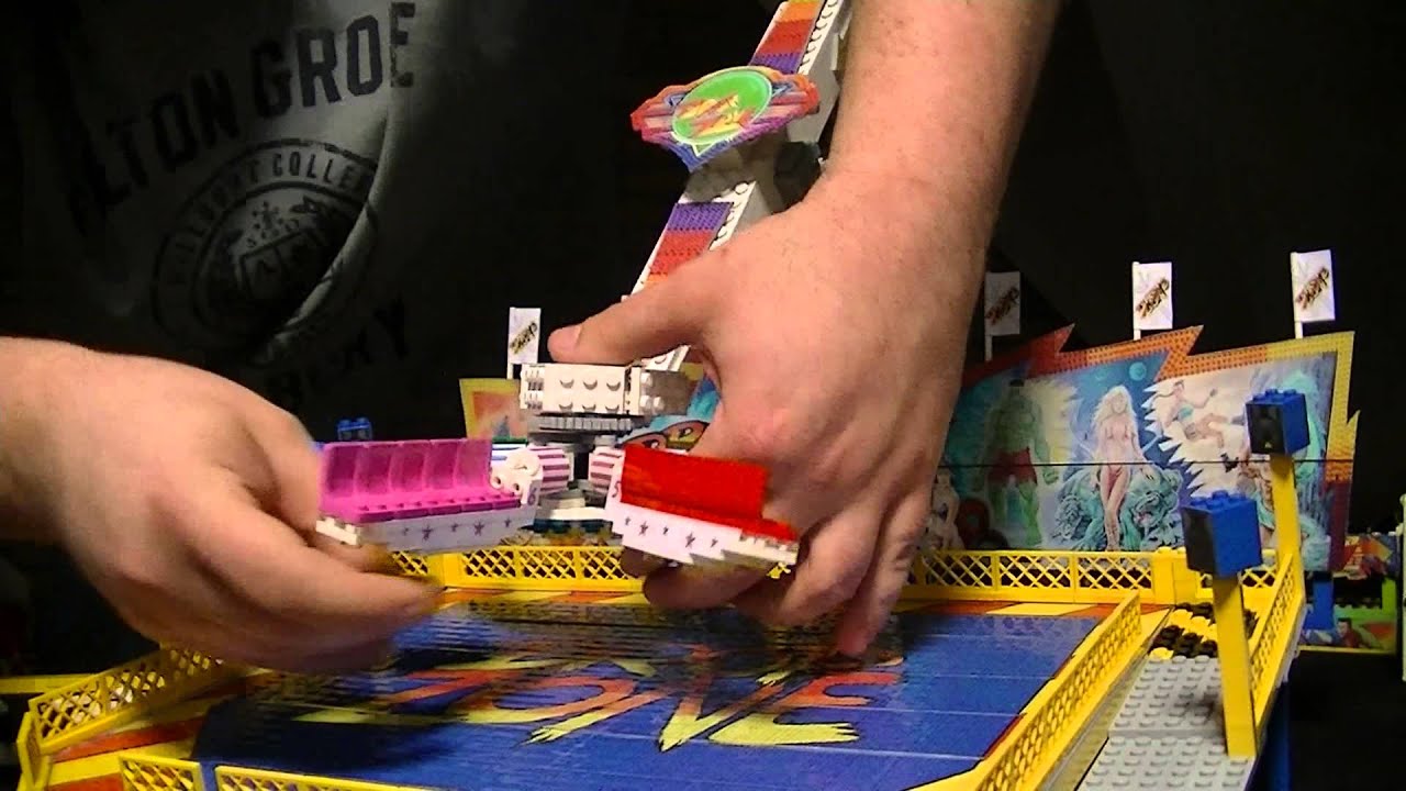 Lego Drop Zone (Top Scan) Time Lapse. - YouTube