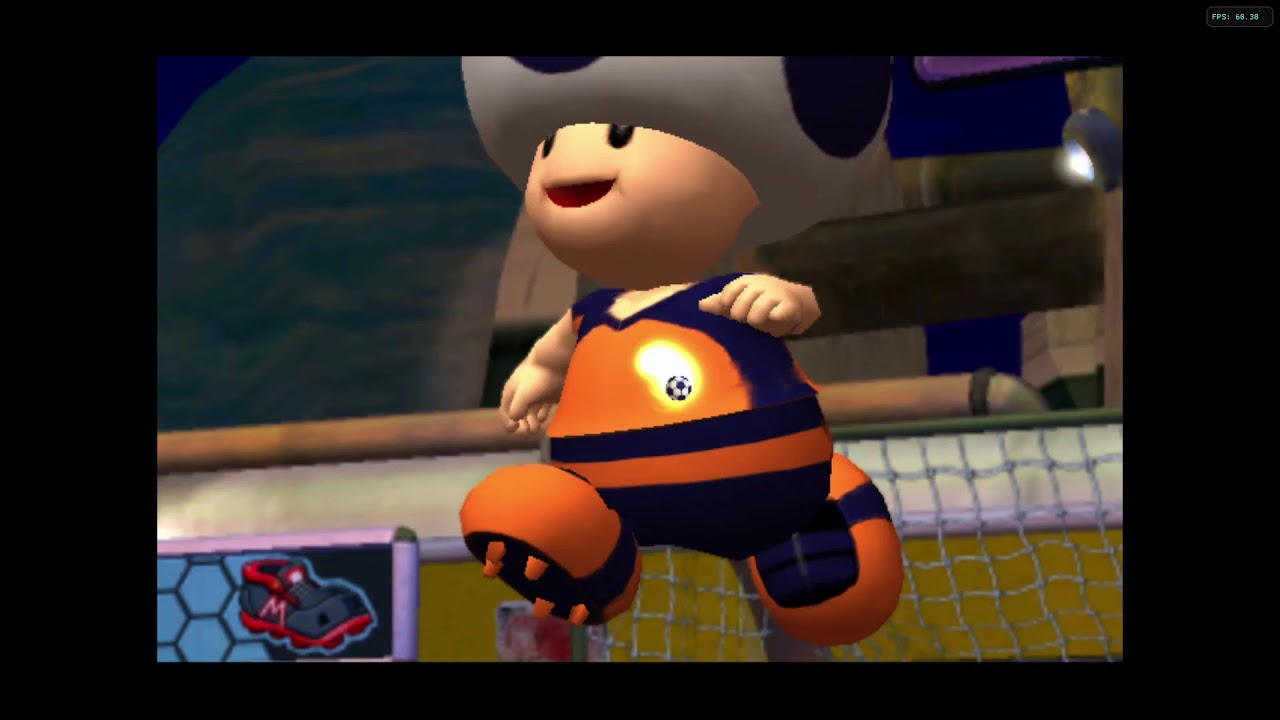 Super Mario Strikers - Luigi Vs Yoshi - Jugando Futbol - YouTube