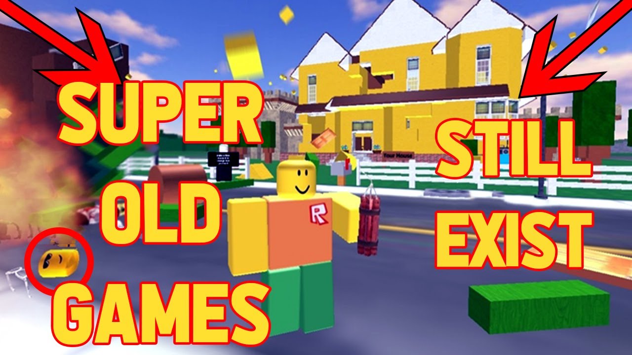 SUPER OLD Roblox Games That Still Exist - YouTube