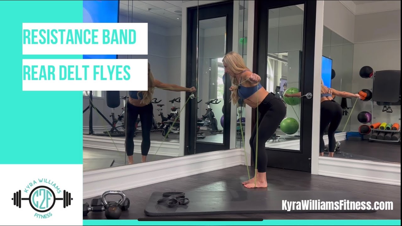 How to do Rear Delt Flyes with a Resistance Band with Online Personal ...