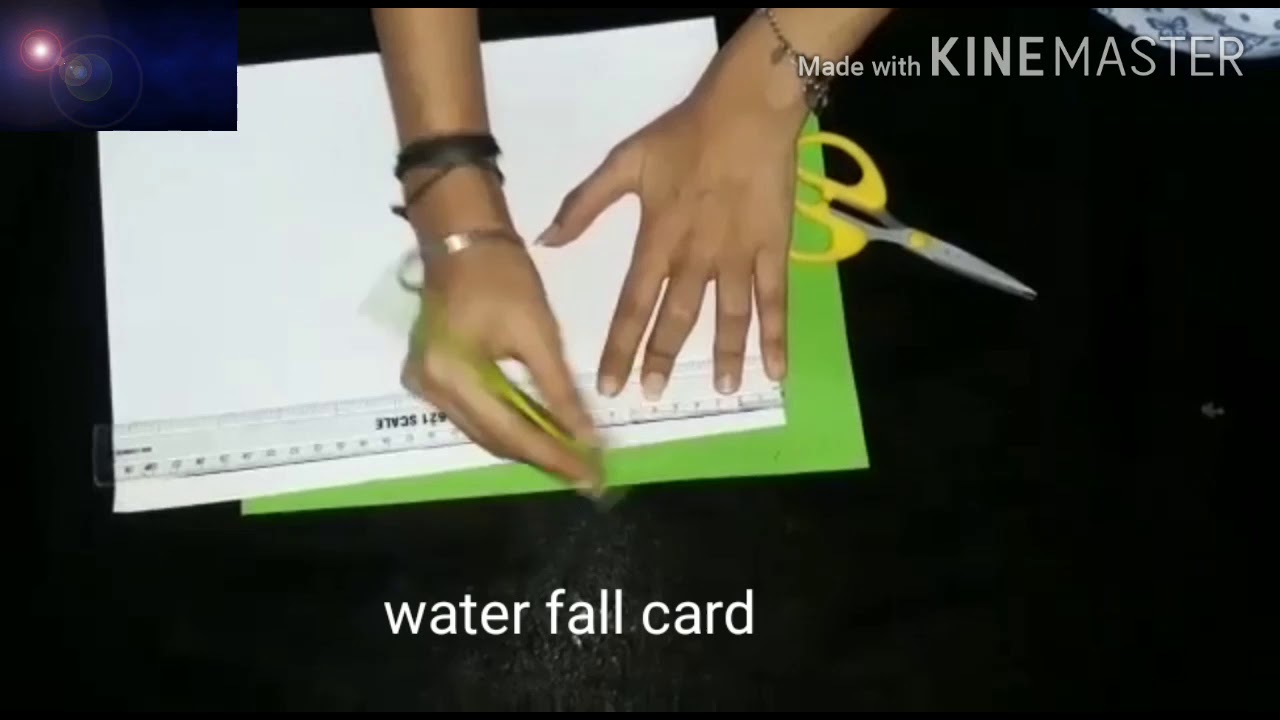 DIY-waterfall card for multiple messages| Pull me waterfall card| made ...
