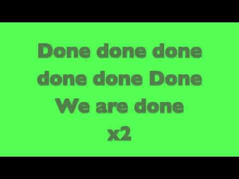 The Madden Brothers - We are done (lyrics) - YouTube