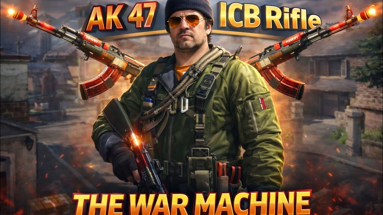 AK 47 ICB RIFLE THE WAR MACHINE - CODM MONTAGE - YouTube
