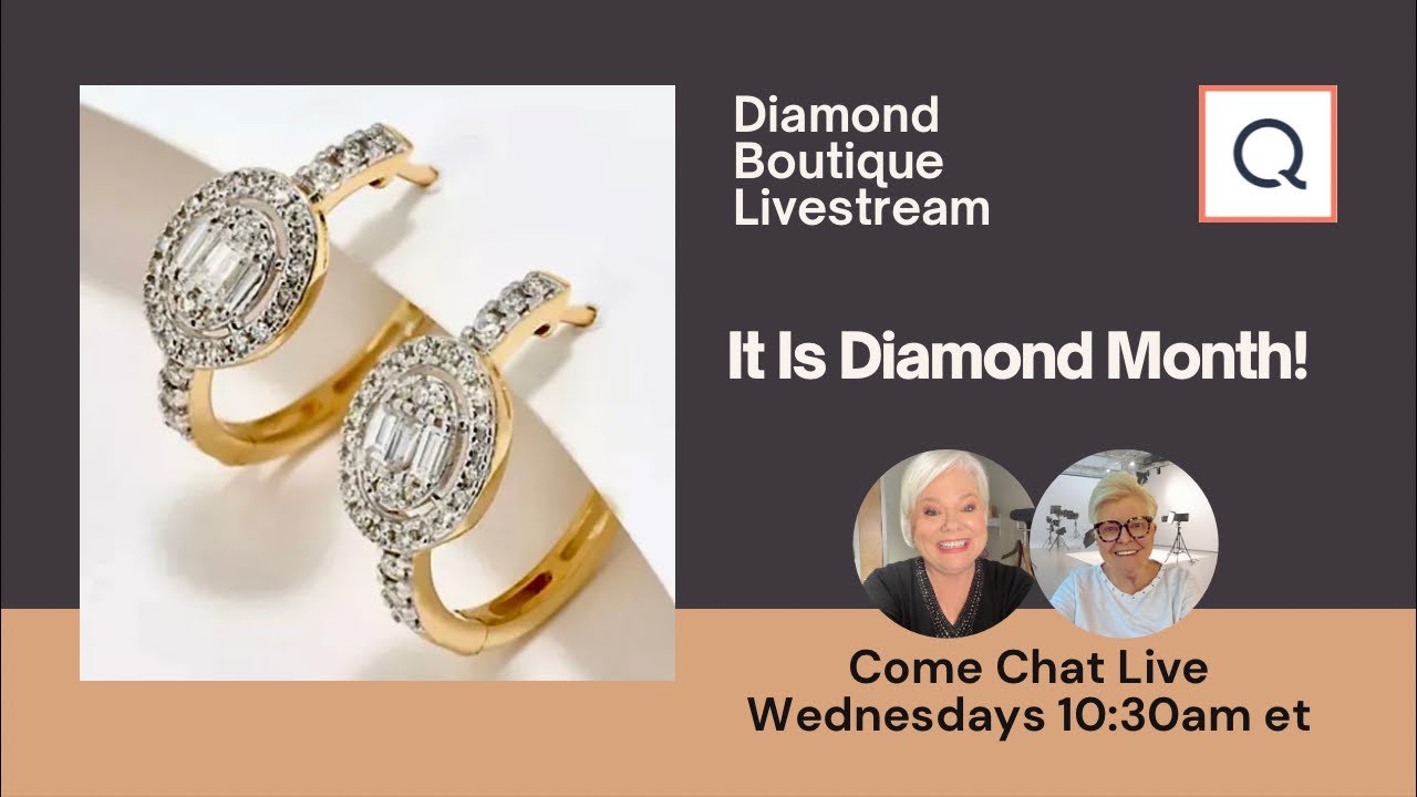 Diamond Boutique Livestream | QVC | Michele Lau | 04-09-25 - YouTube