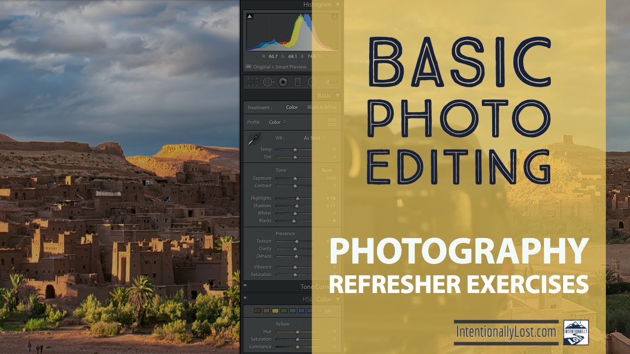 Basic Photo Editing - Essential Concepts - YouTube