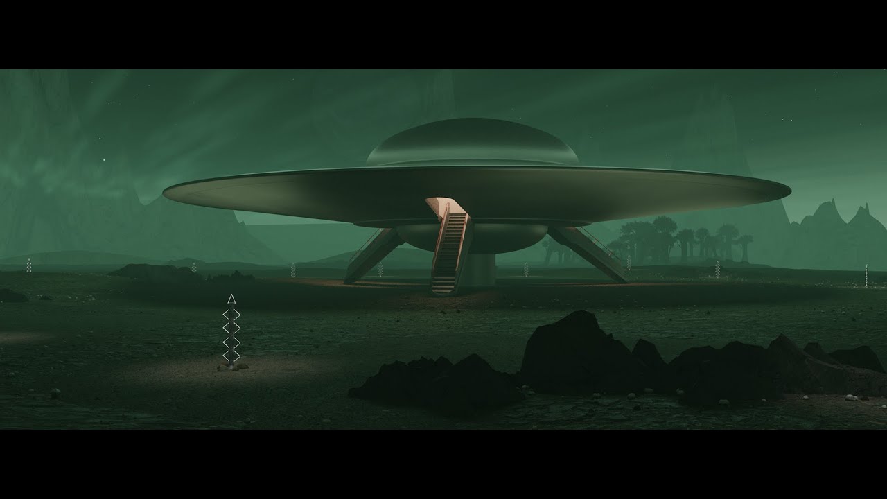 FORBIDDEN PLANET - ALTAIR 4 AT NIGHT - YouTube