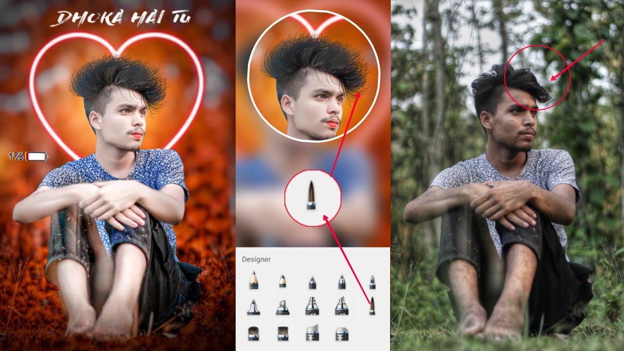 Broken 💔 Editing || HDR Face Smooth skin whitening Photo Editing ...