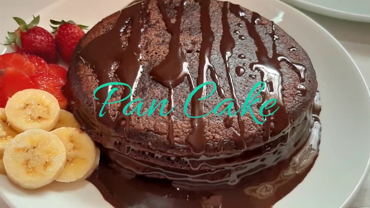 Sugarless, healthy chocolate Pan Cake (చాకొలెట్ కేక్) - YouTube