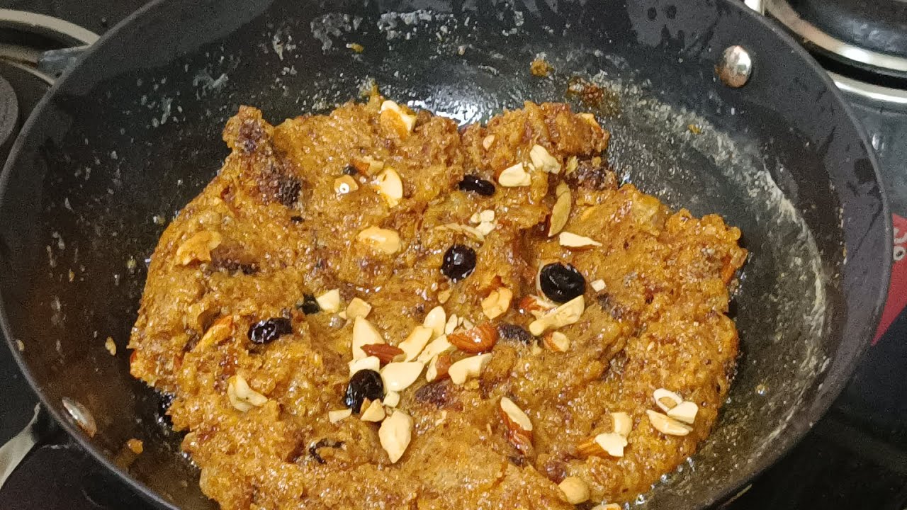 meeru ఎప్పుడు chudani కొత్త rakham sweet 👌👌👌bread🍞🍞 halva 😎😎😎#cooking # ...