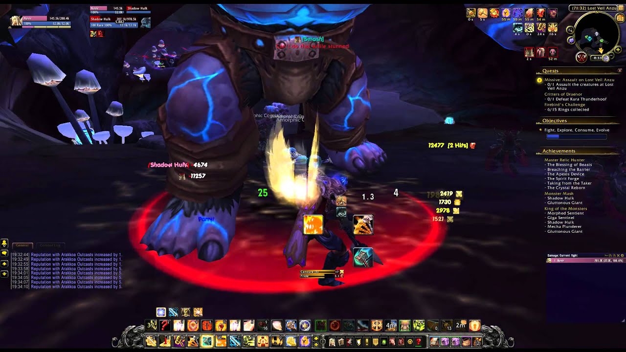 Where is Shadow Hulk WoW rare - YouTube