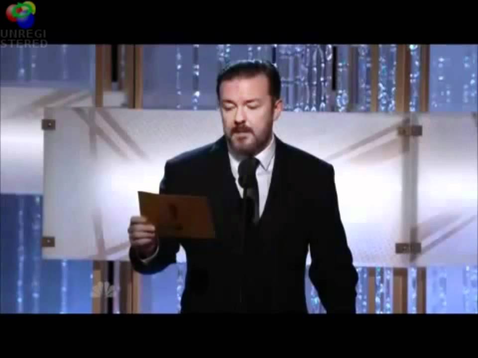 RICKY GERVAIS REVEALS WHO ASHTON KUTCHER'S FATHER IS!!!! - YouTube