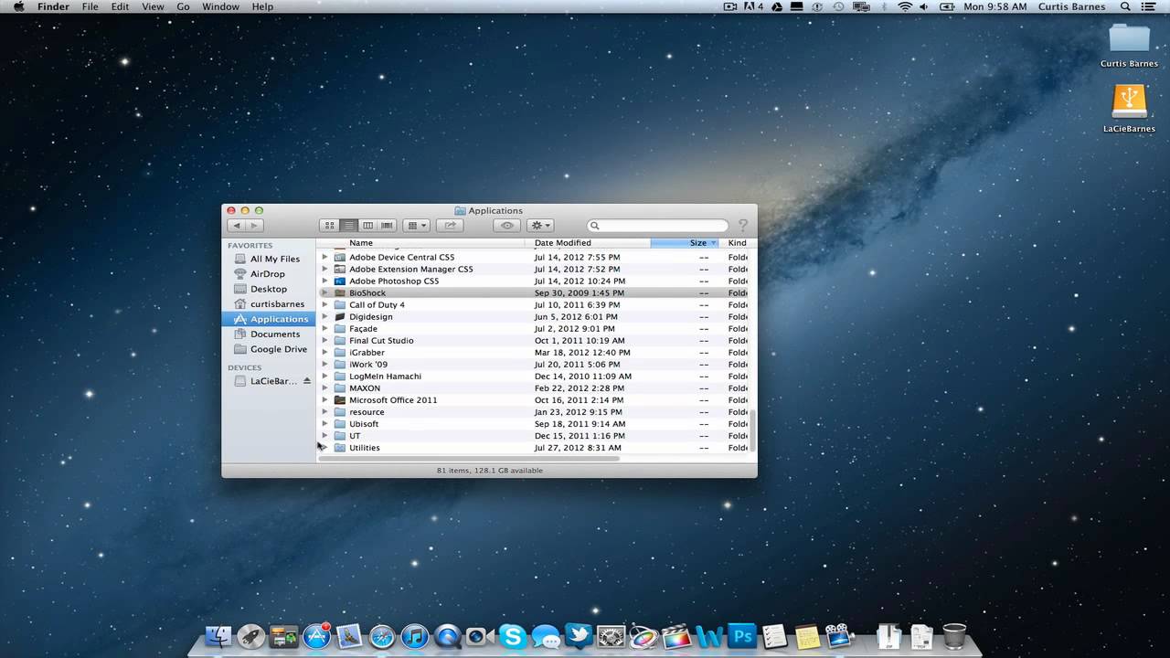 How To: Setup LaCie d2 Quadra 1Tb Hard Drive - YouTube