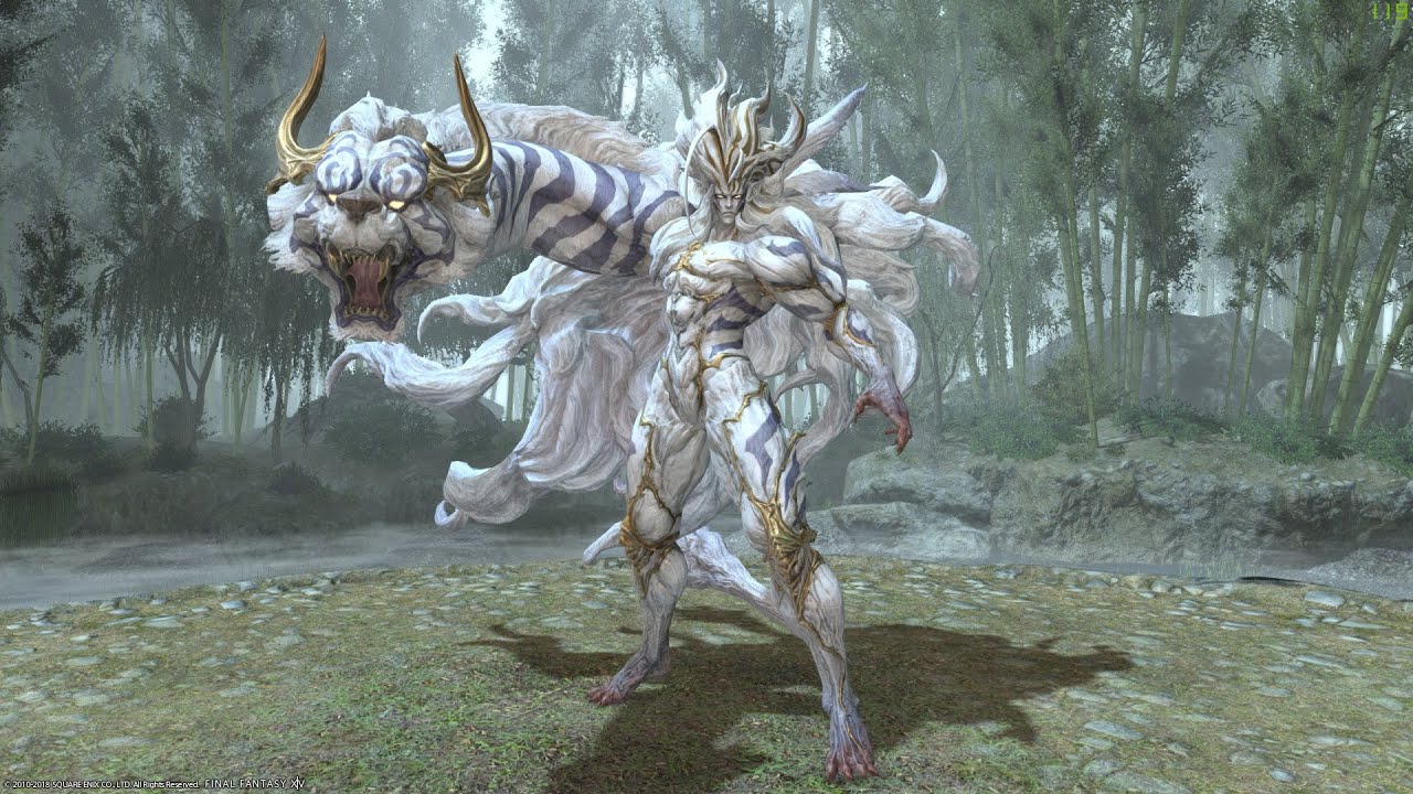 FFXIV - The Jade Stoa (Extreme)/ Byakko (SMN POV) - YouTube