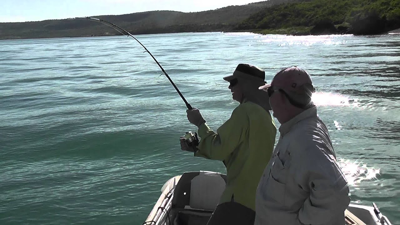 Fishing at One Tree Beach - GT fishing - YouTube