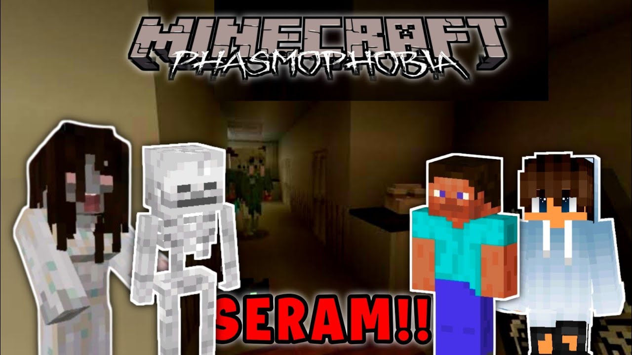 DUO KOCAK!? HANTUNYA SUKA HUNTING - Minecraft Phasmophobia - YouTube
