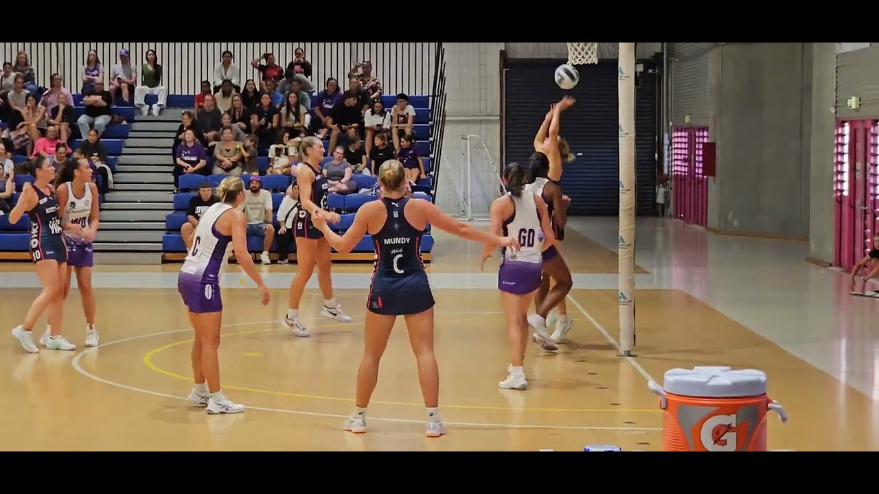 Northern Stars Vs Melbourne Vixens Pre Season Game at Auckland netball ...