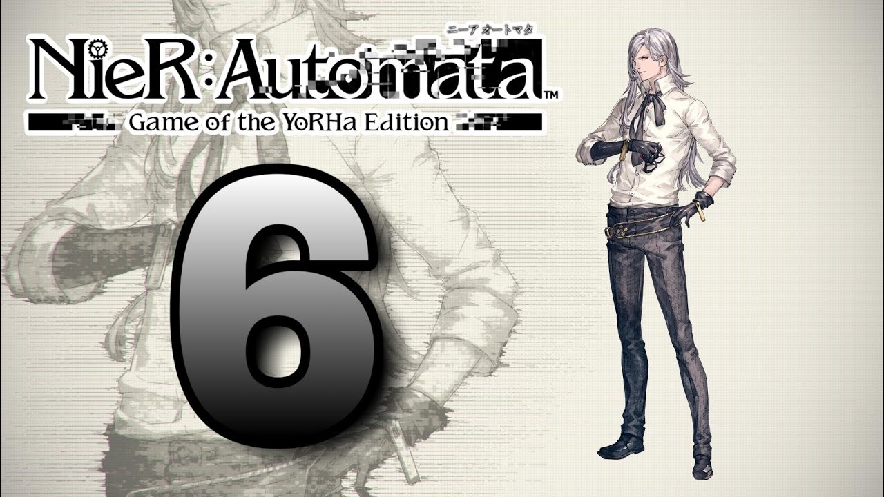 Nier:Autómata (Episodio 6) Adán y 9S - YouTube