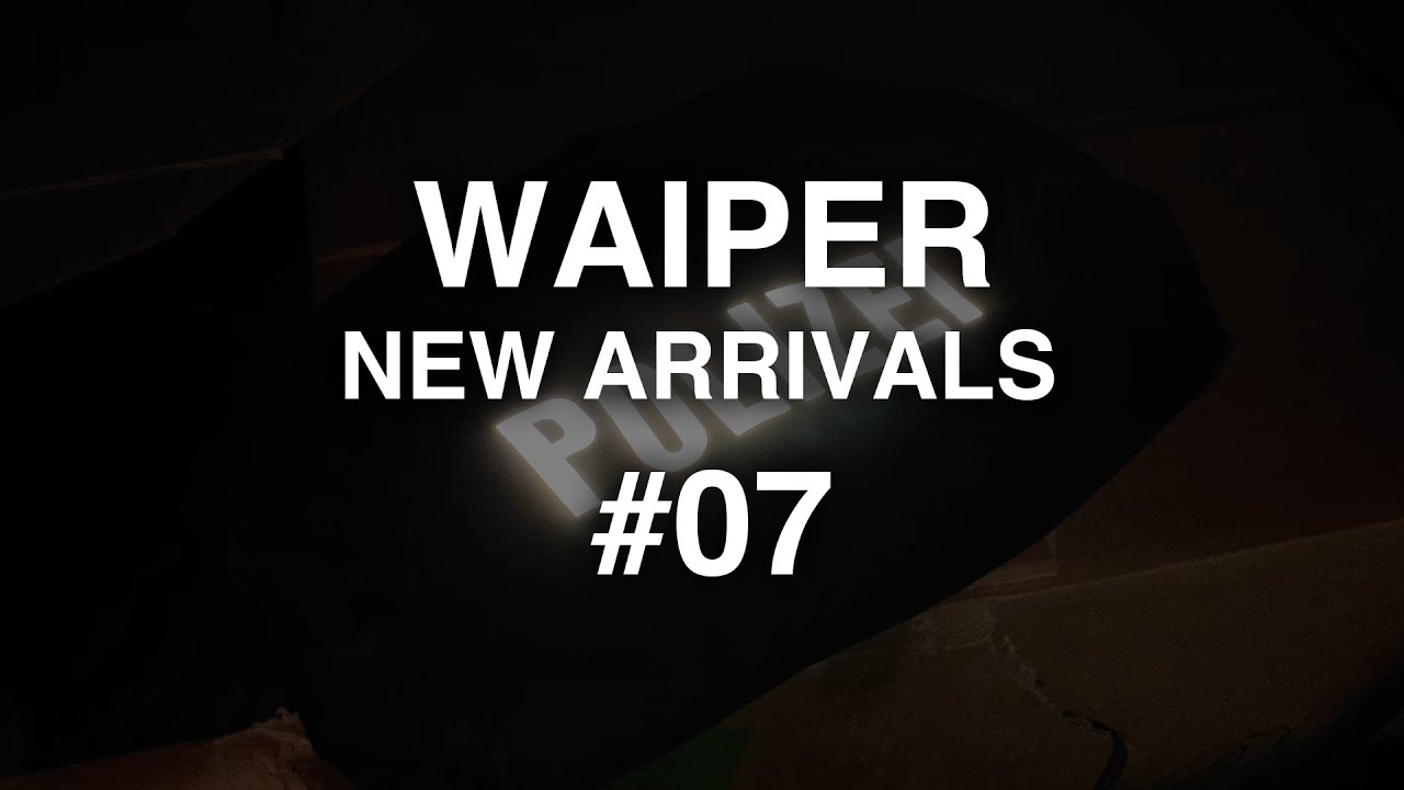 WAIPER | 最近の入荷アイテムをご紹介します！ 【#07】 - YouTube