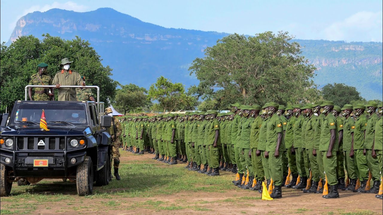 Gen. MUSEVENI arrives at UPDF training base- Olilim in Katakwi ...