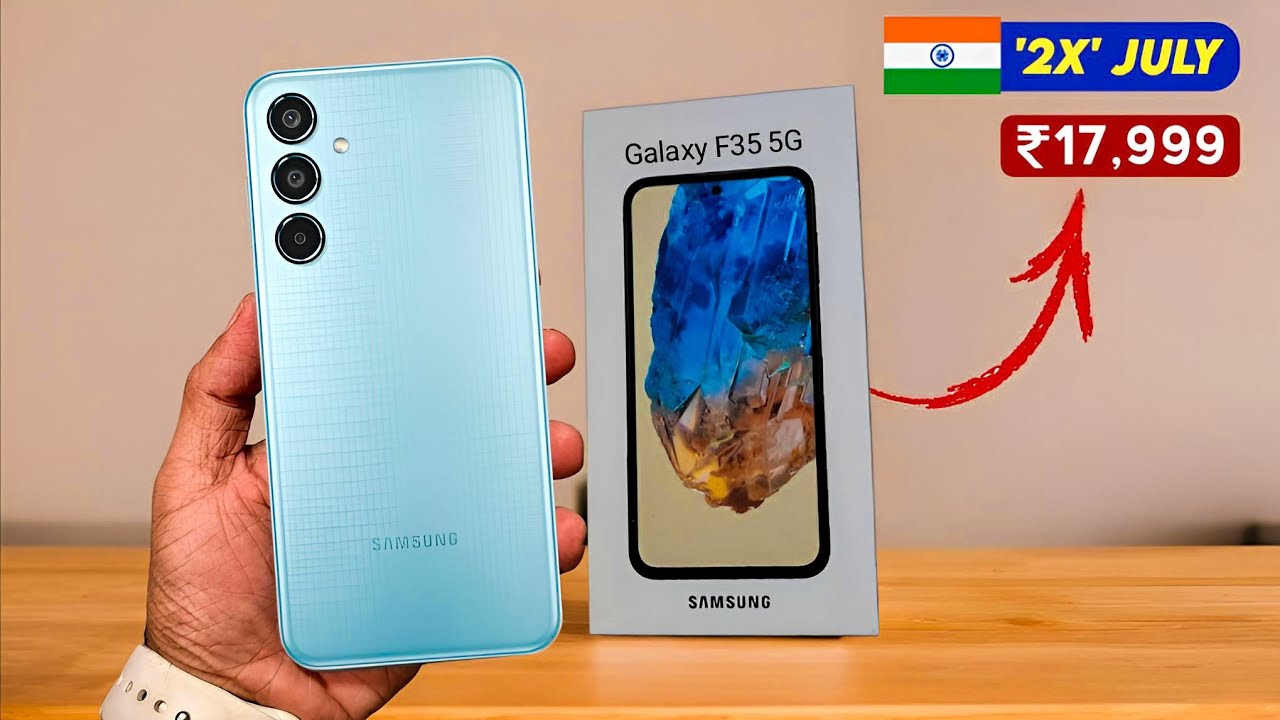 Samsung Galaxy F35 5G - Unboxing | Official Specs | Price in India ...