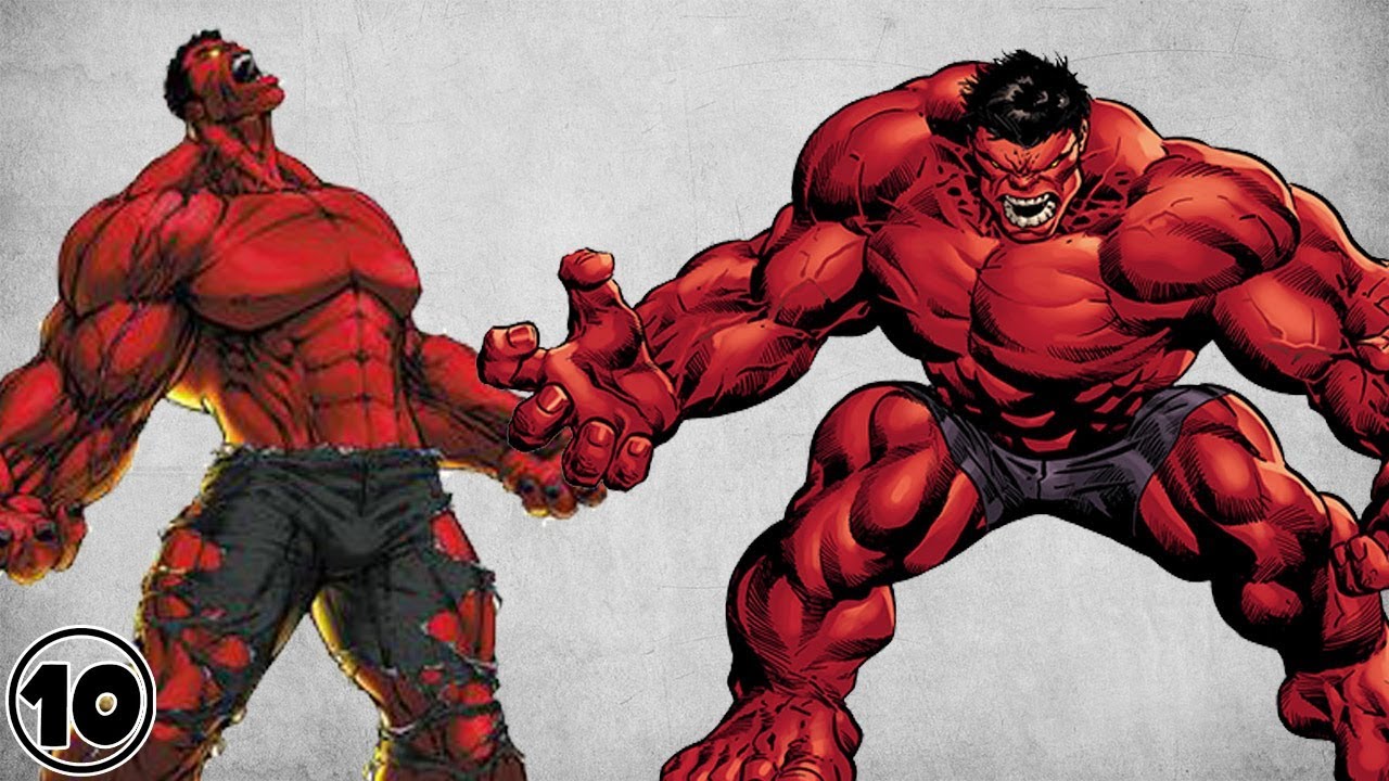 Top 10 Red Hulk Facts You Didn't Know