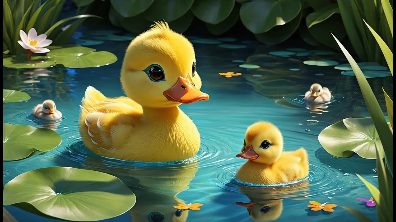 Baby Duck Quack Quack Quack | Fun Animal Song for Kids | Quacking Duck ...