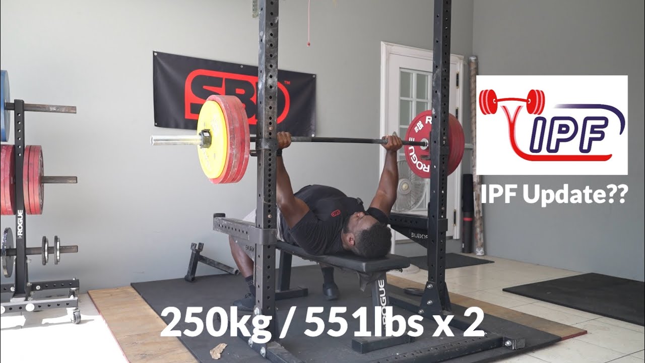 The Build Day 22 - 551lbs x 2 Bench Press | IPF Suspension Update - YouTube