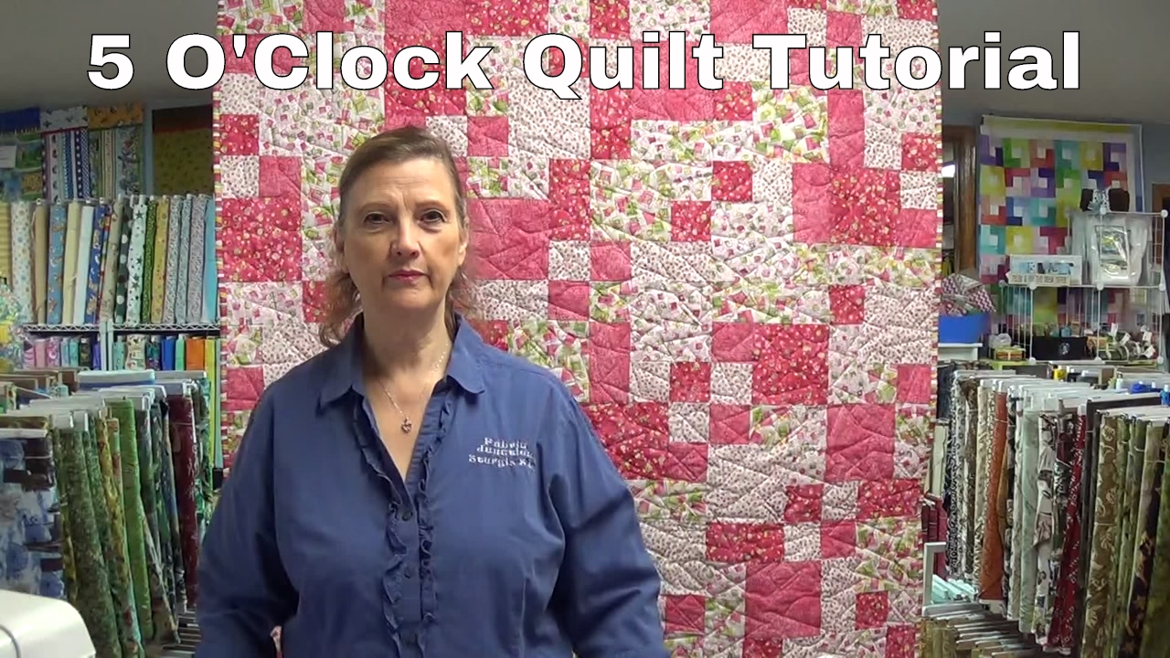 5 O'clock Quilt - YouTube