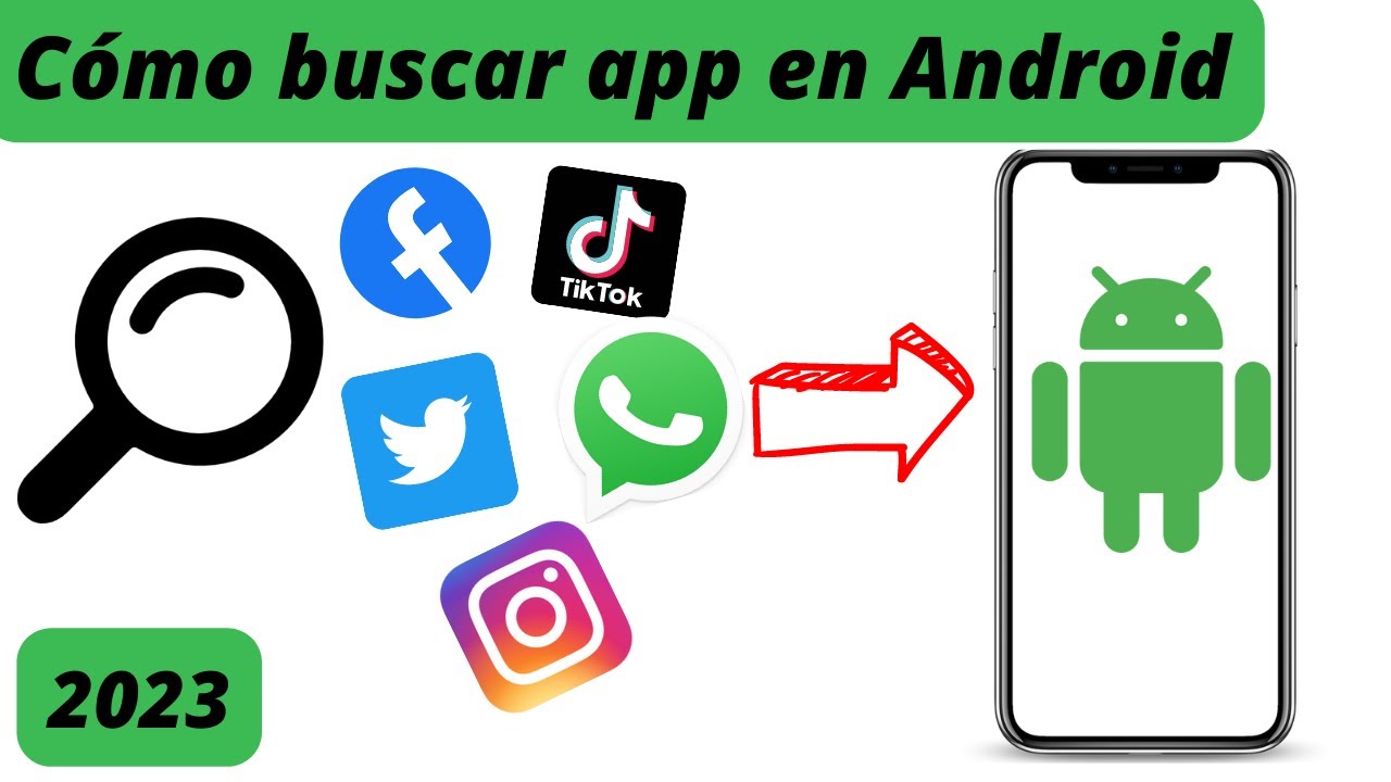 Cómo Buscar app en Android - 2023 - YouTube