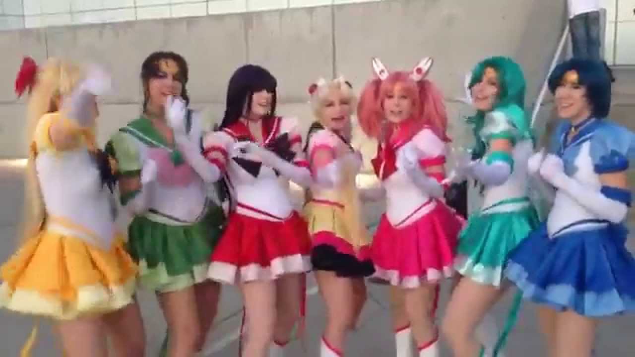 Fighting evil by moonlight- Cosplay - YouTube