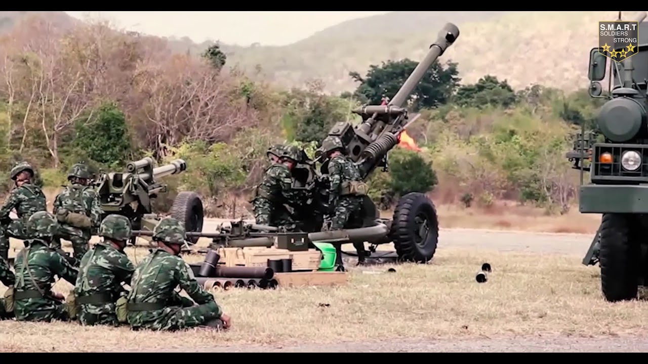 M119 105MM - YouTube